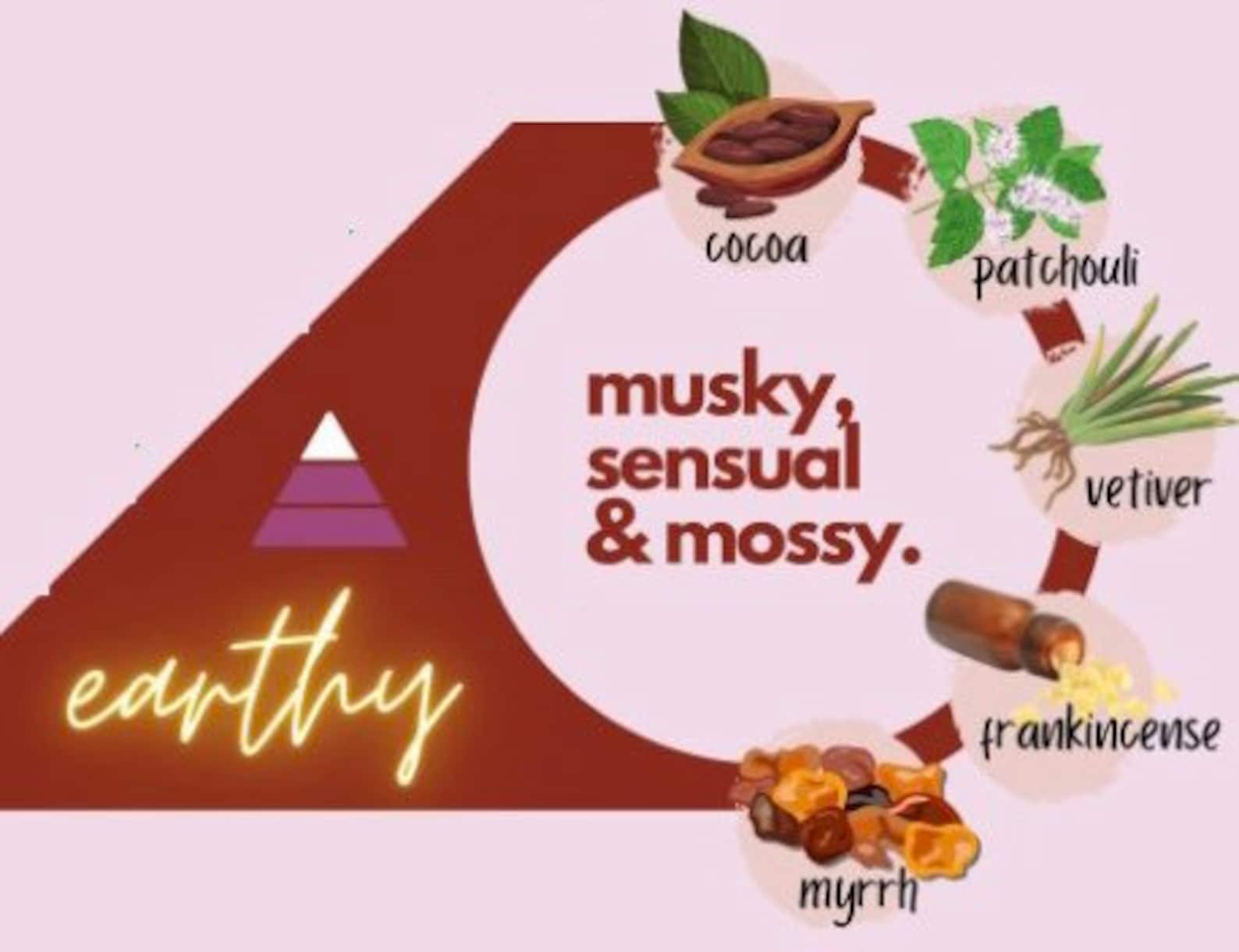 Scent and Fragrance Blend Map and Layer Pyramid Poster With Popular Recipes and Mixes - Etsy