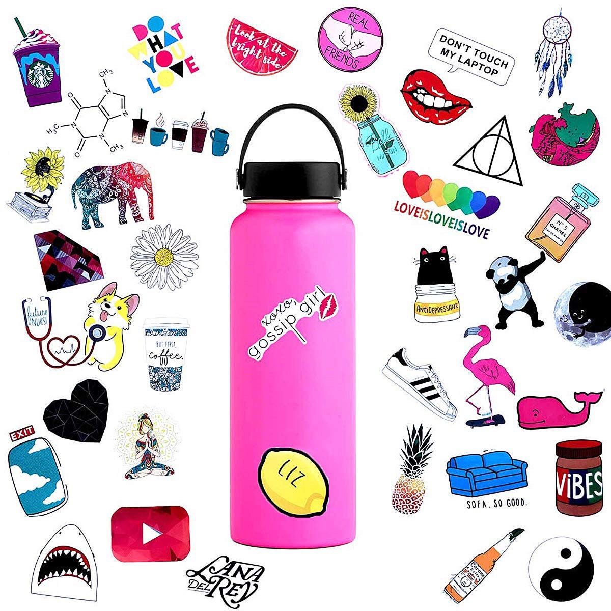 Lustige und niedliche Random 3-4 Zoll Vinyl Sticker Packungen - Etsy.de