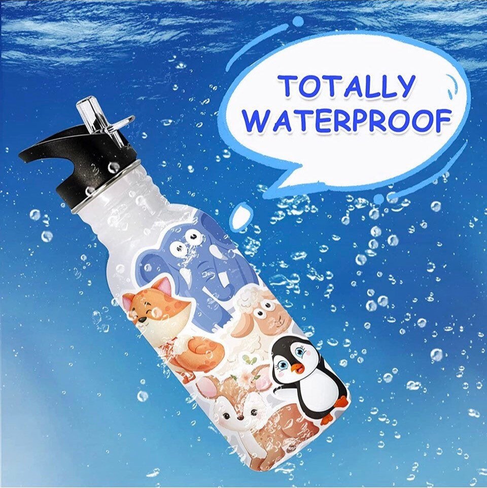 Cute and Fun Animal Vinyl Sticker Packs - Etsy