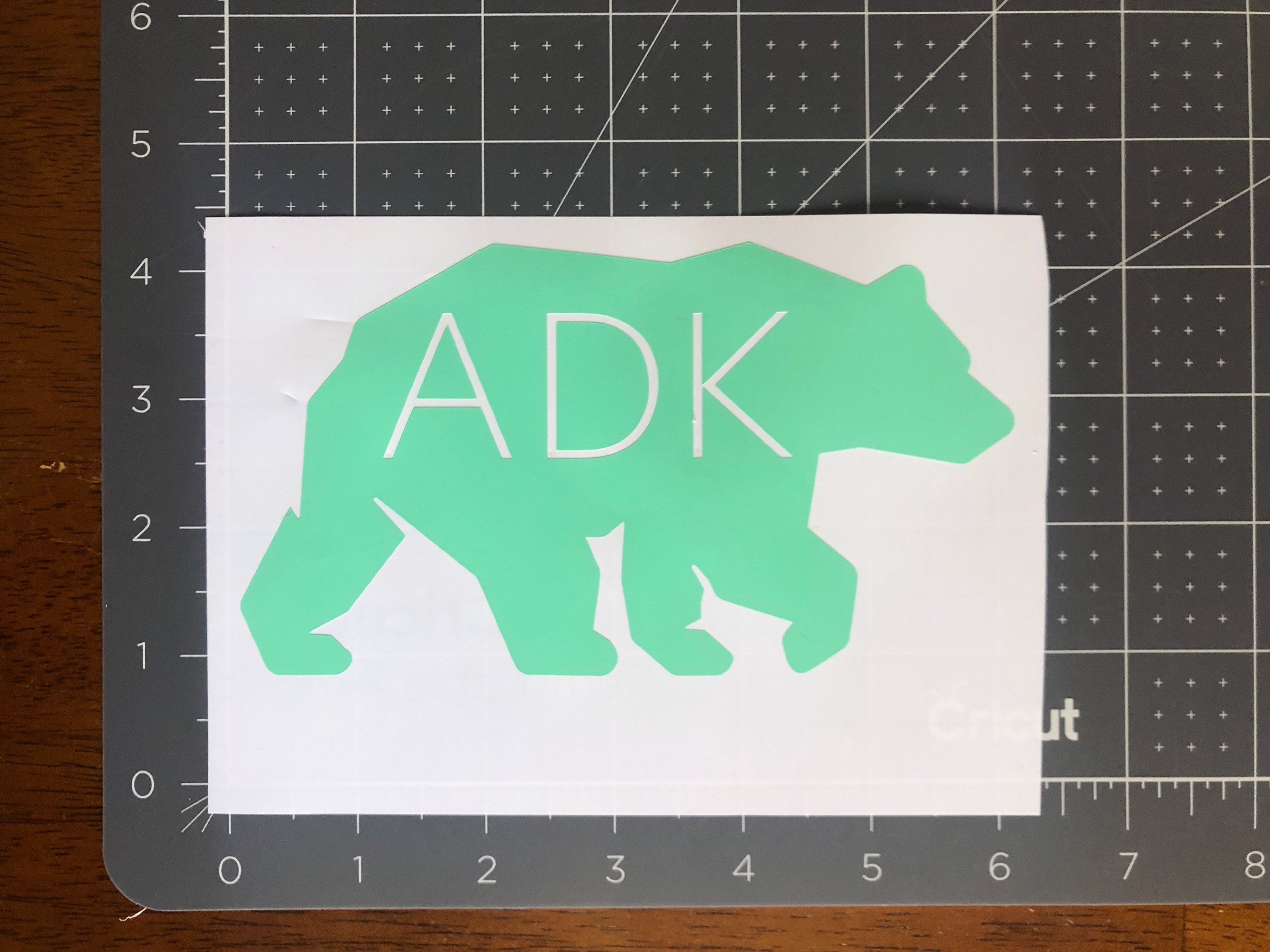 ADK Bear Decal, Adirondacks, Car Decal, Adk Sticker - Etsy