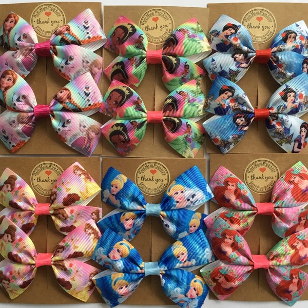 Princess Hair Bow - Etsy