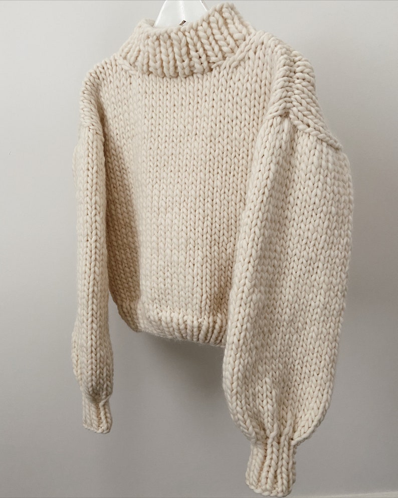 Knitting Pattern: Stockinette Jumper - Beginner Friendly Pattern for a ...