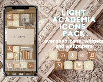 Light Academia Icons - Etsy