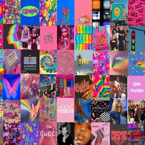 125 PCS Retro Posters Retro Wall Collage Kit 90s Posters | Etsy