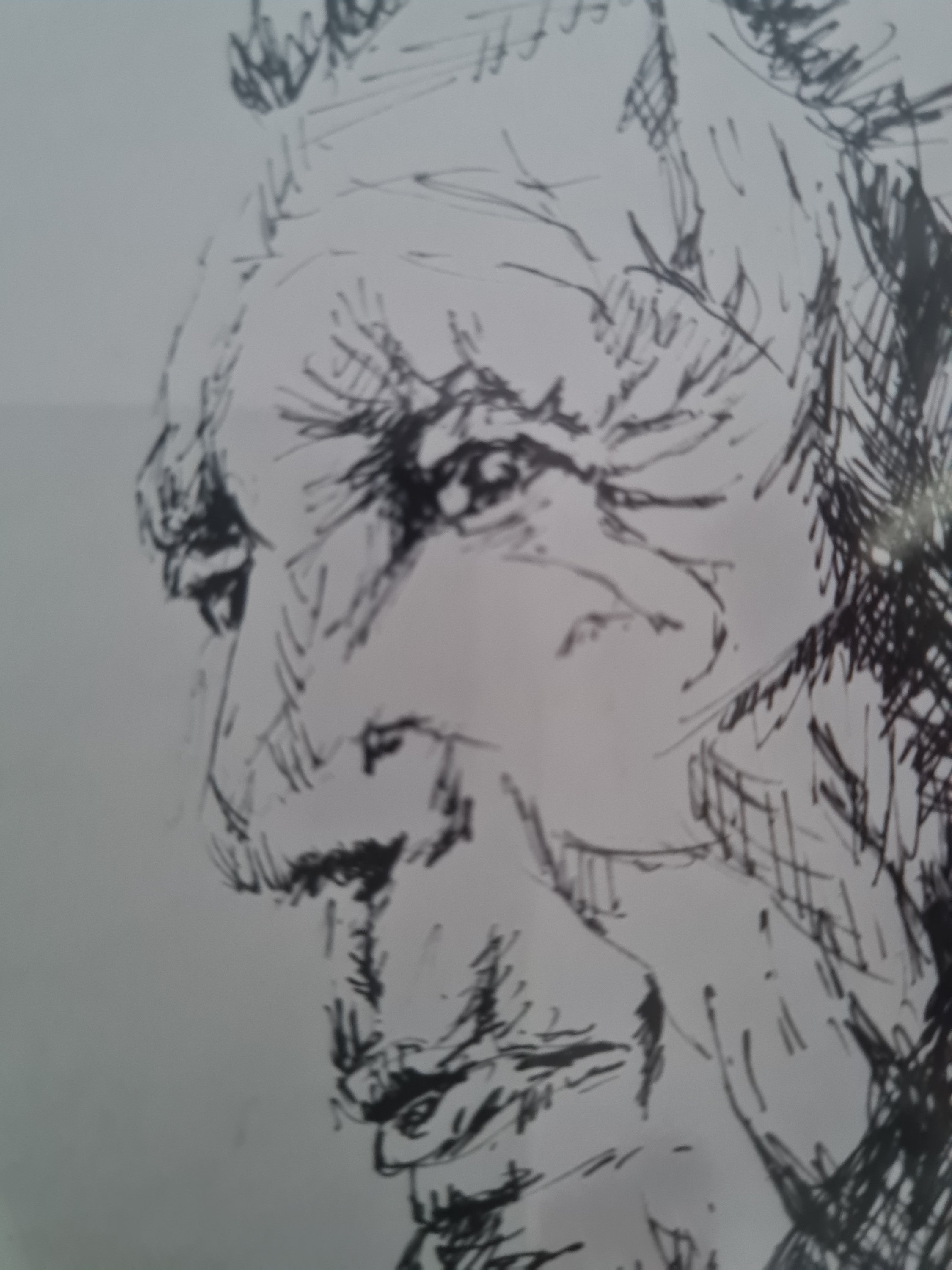 Native American Indian Ink Drawing - Etsy