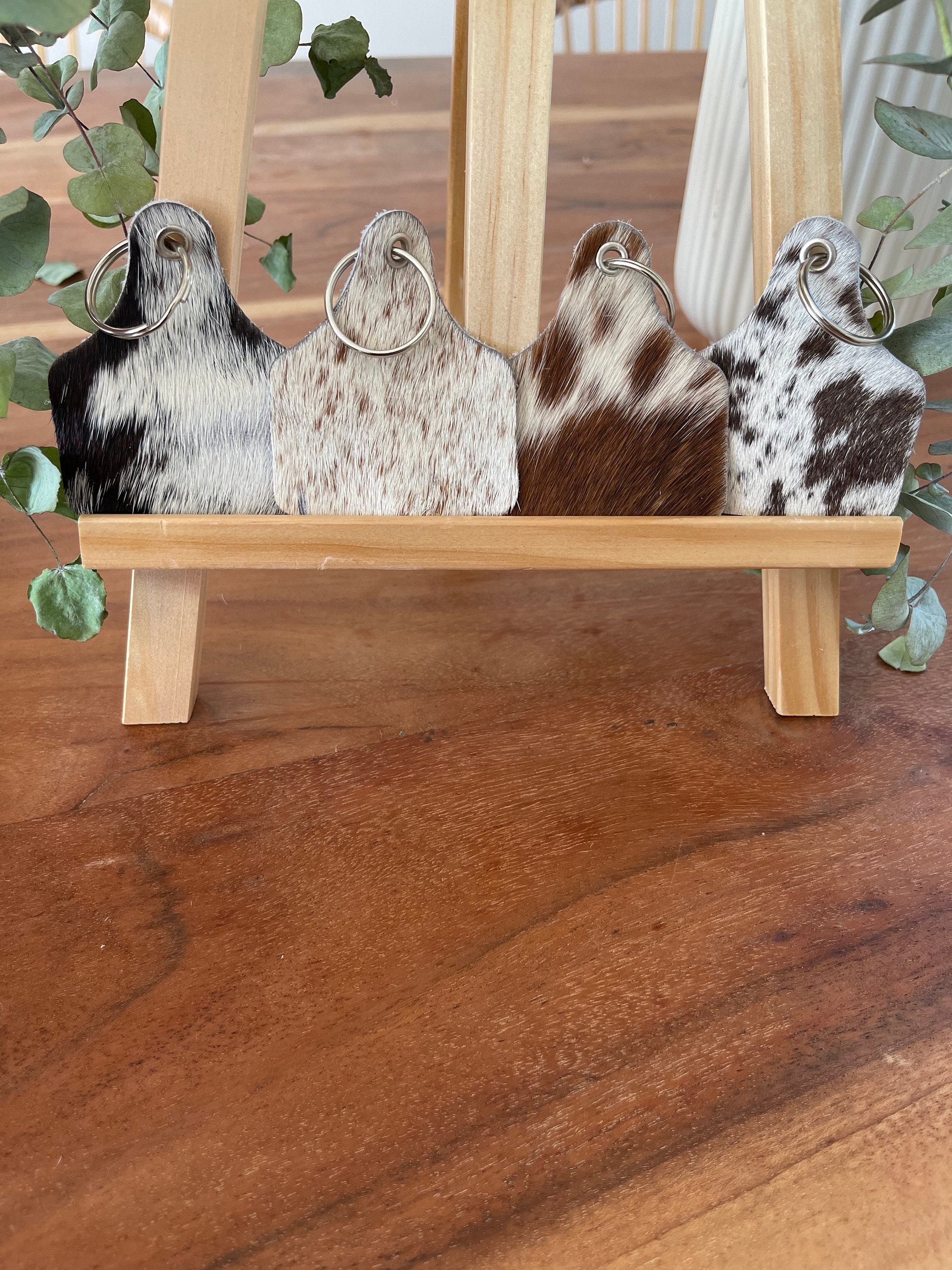 Cowhide Cattle Tag - Etsy