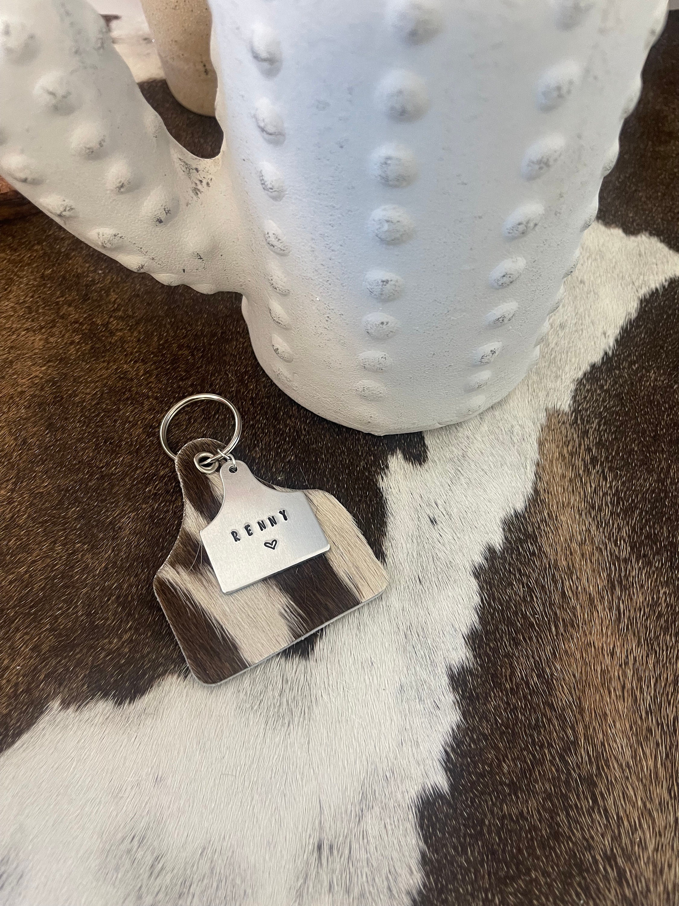 CUSTOM Cattle Tag Keychains - Etsy Australia