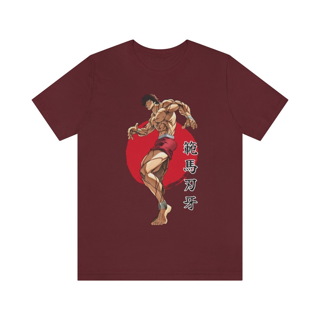 Unisex, Baki Hanma Posing Shirt, Baki The Grappler Anime, Yujiro Hanma ...