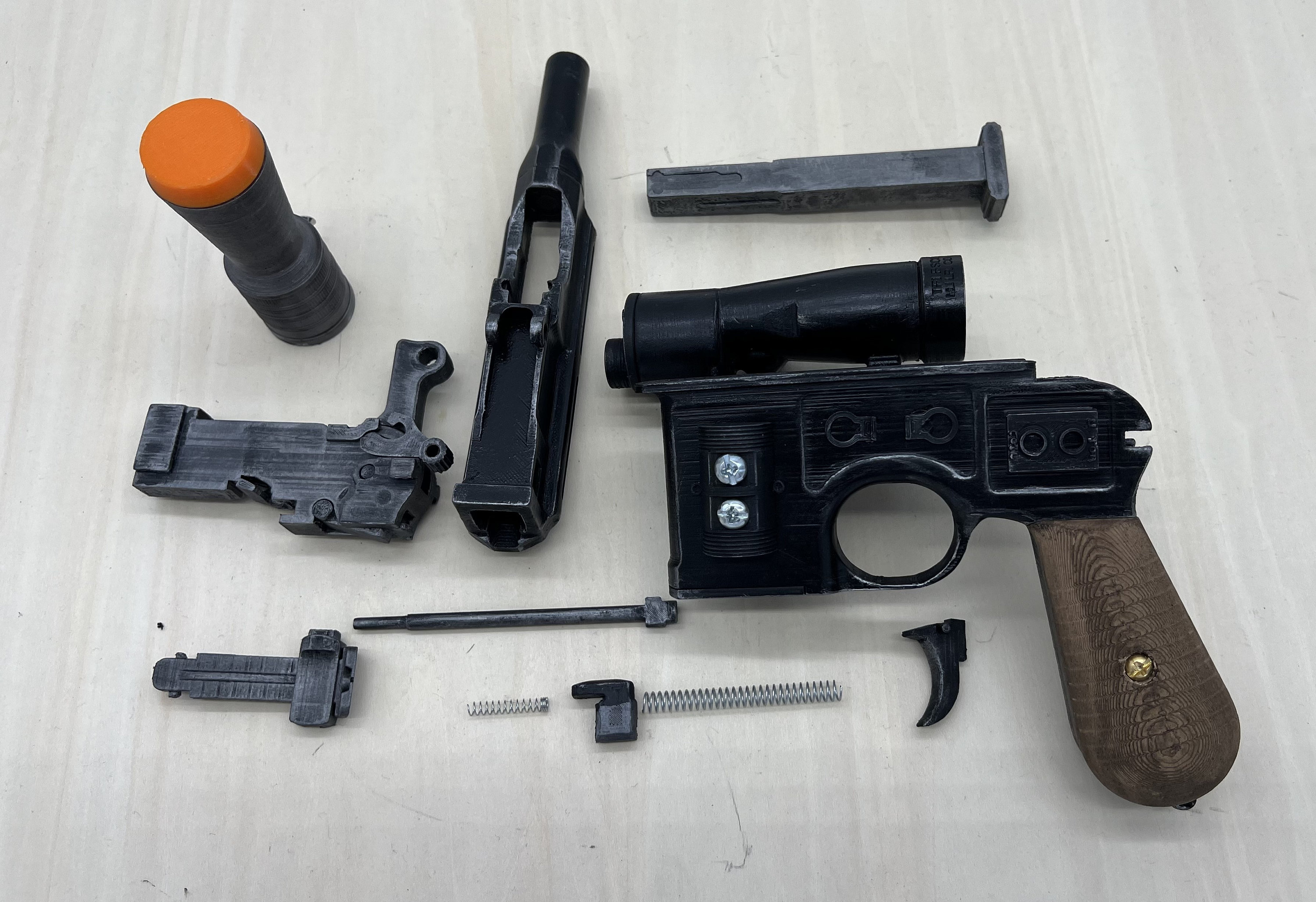 DL-44 Han Solo ESB Blaster With Functioning Trigger, Safety and Bolt - Etsy