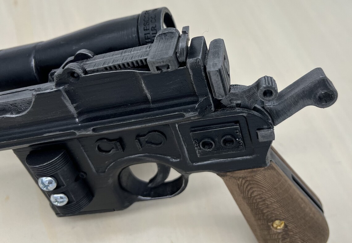 DL-44 Han Solo ESB Blaster With Functioning Trigger, Safety and Bolt - Etsy