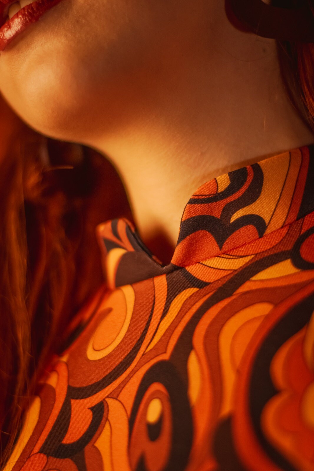 Orange Lava Lamp Dress - Etsy Canada