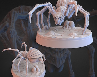 Miniatures Dnd Giant Spider | Etsy