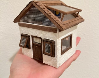 1:48 Quarter Inch Scale Dollhouse Kit Carson's Cottage - Etsy