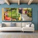 Colorful Indian Street Scene Photo Print | Rustic Indian Wall Art ...