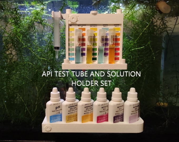 API Test Tube and Solution Holder Tube and Cap Drying Rack - Etsy