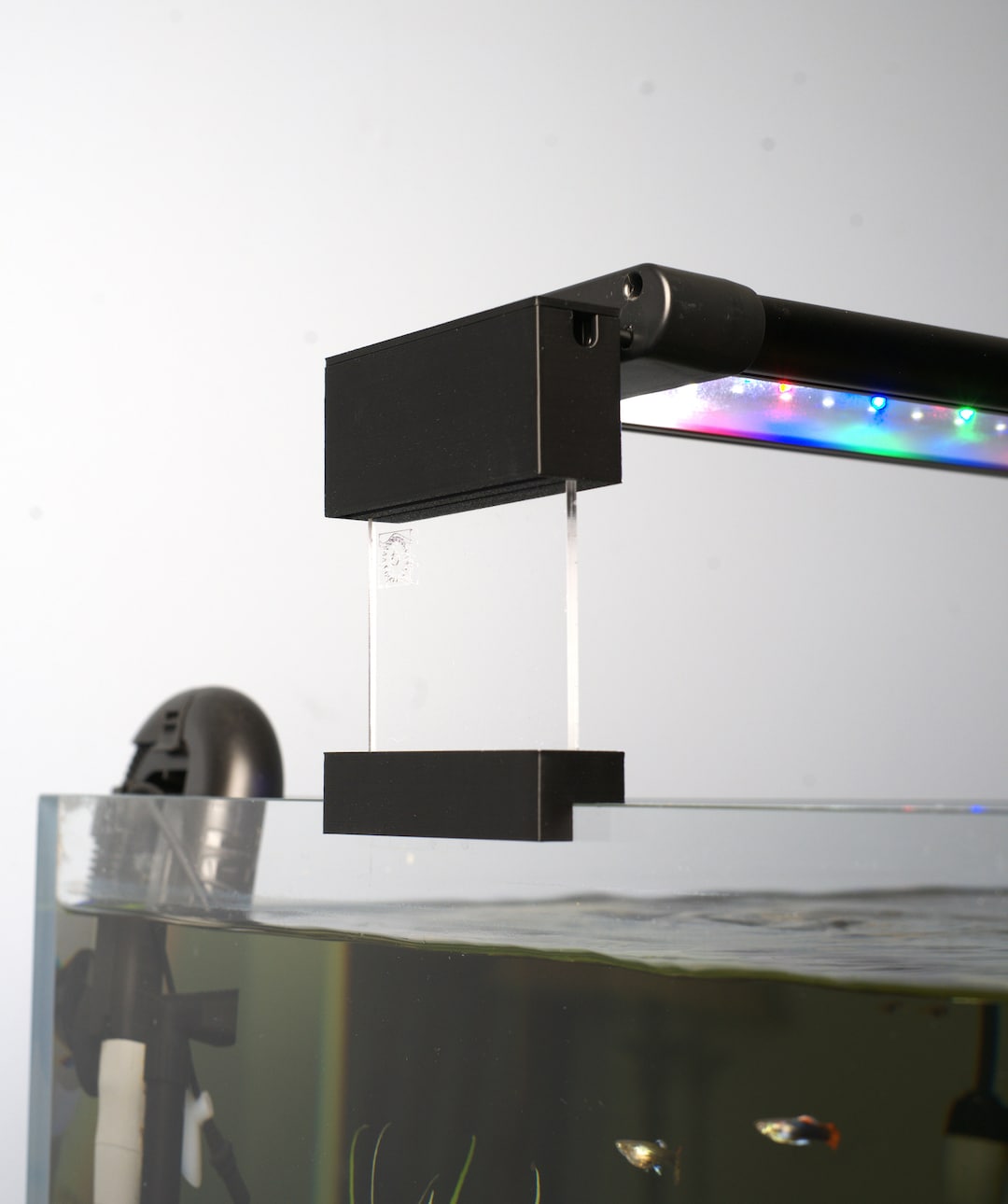 Aqueon Optibright Riser Set (2.5" Wide Base), Aquarium Light Lift ...