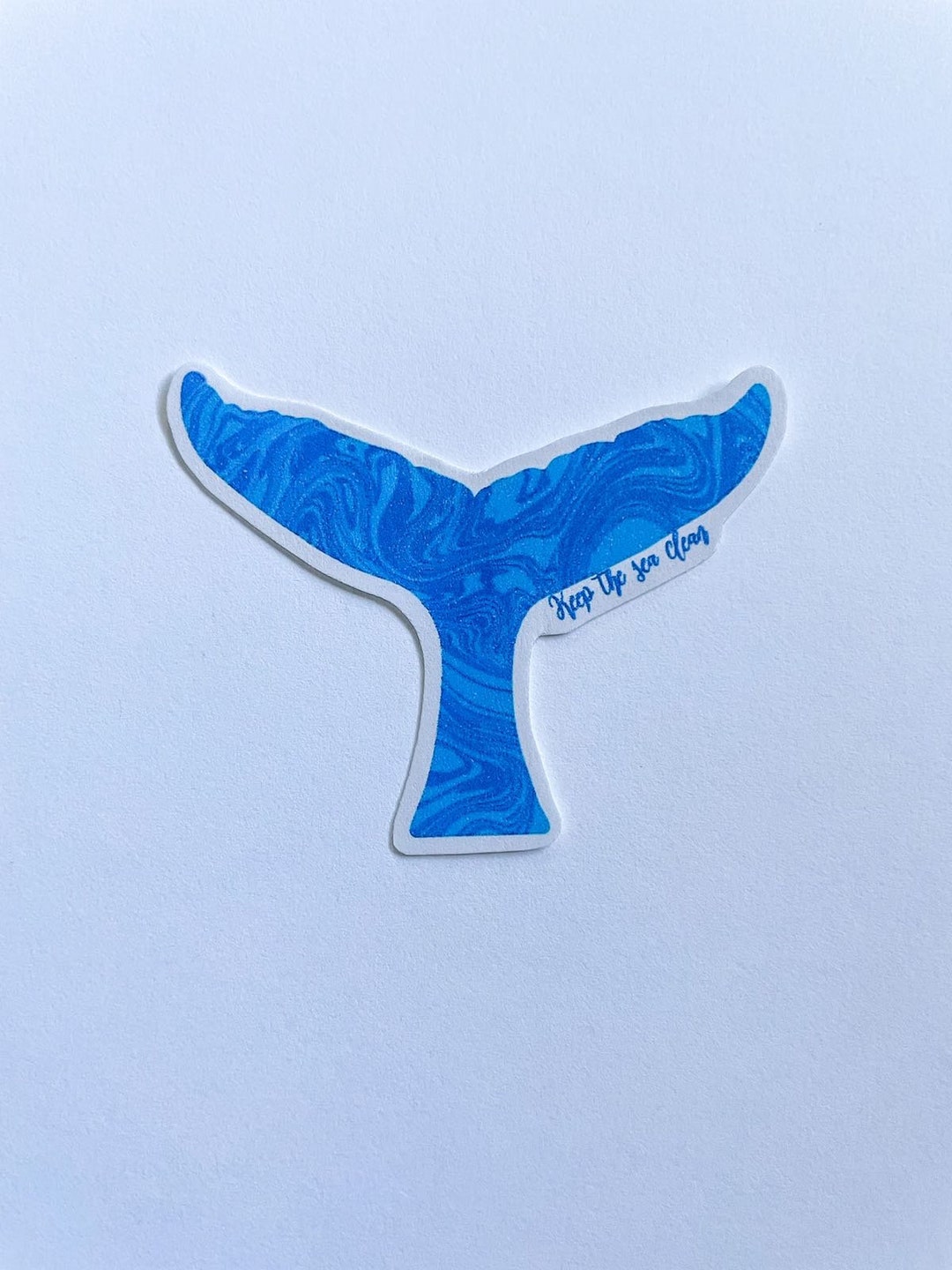Whale Tail Sticker - Etsy