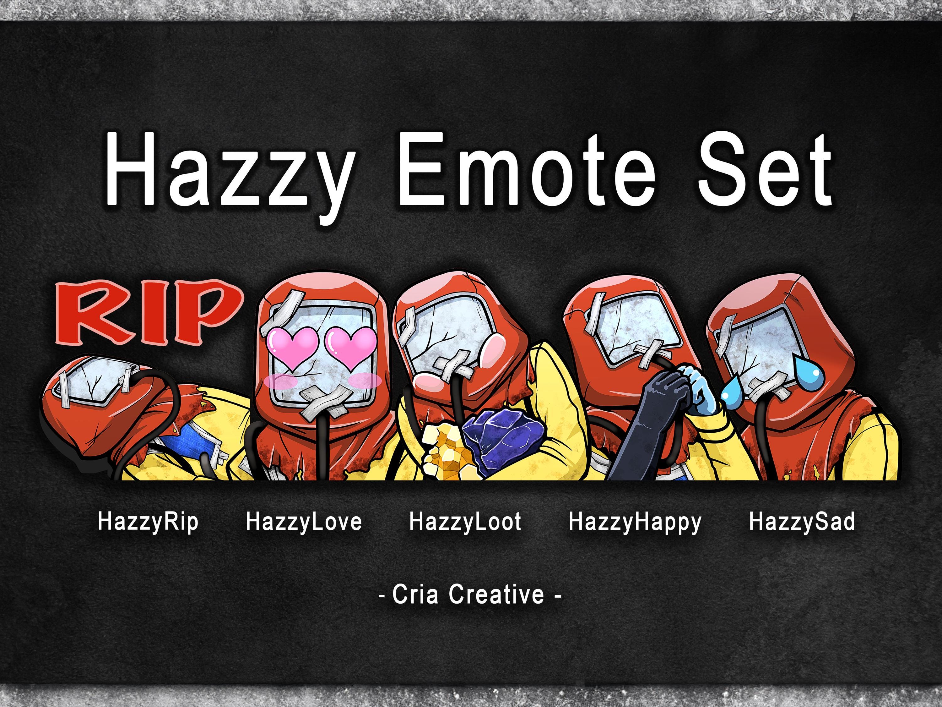 Hazmat Suit Twitch Emote Bundle - Ready to Download Emote Set, Happy ...
