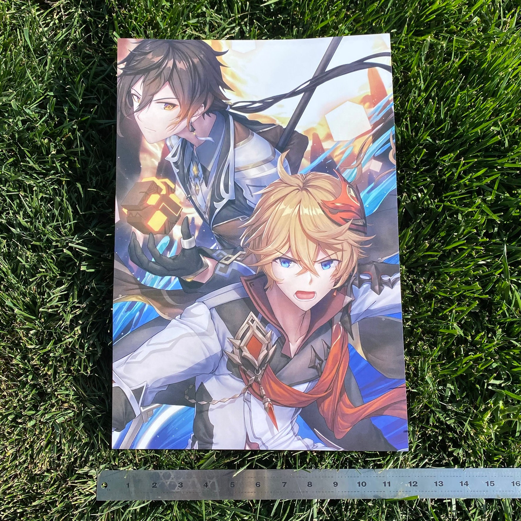 GENSHIN IMPACT Poster Genshin Posters Anime poster Game | Etsy