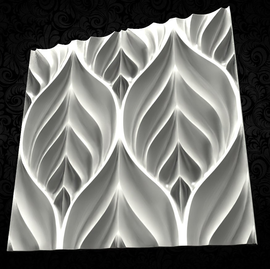 60 3D STL Models Wavy Parametric Pattern background panels - Etsy México