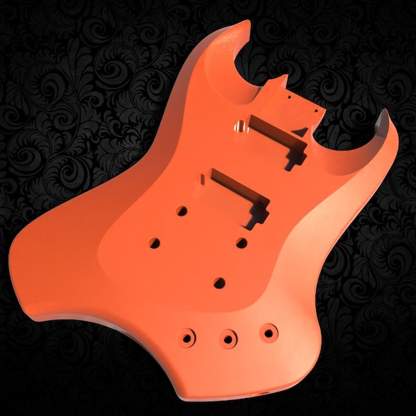 3d Printer Guitar Body - Etsy