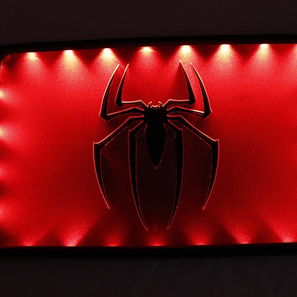 Spiderman Neon Sign - Etsy