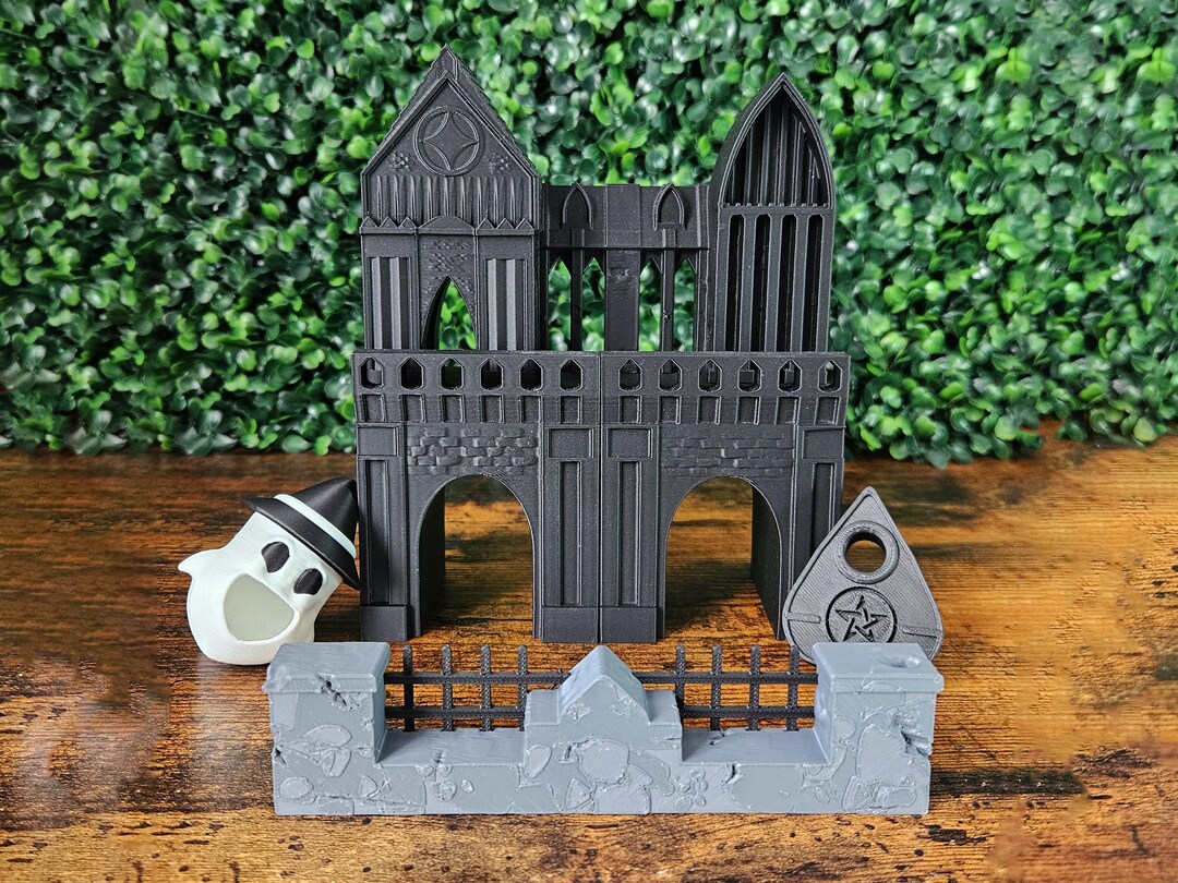 Gothic Castle Jumping Spider Hide Kit | Modular Enclosure Decor | Ouija ...
