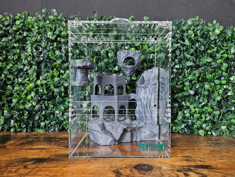 Ancient Ruins Spider Enclosure Decor Kit | Colosseum, Rocky Ledges ...