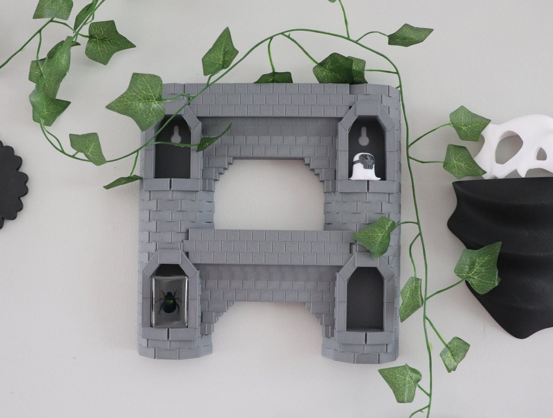 Medieval Castle Decorative Shelf • Fantasy Renaissance Home Decor • 3d ...