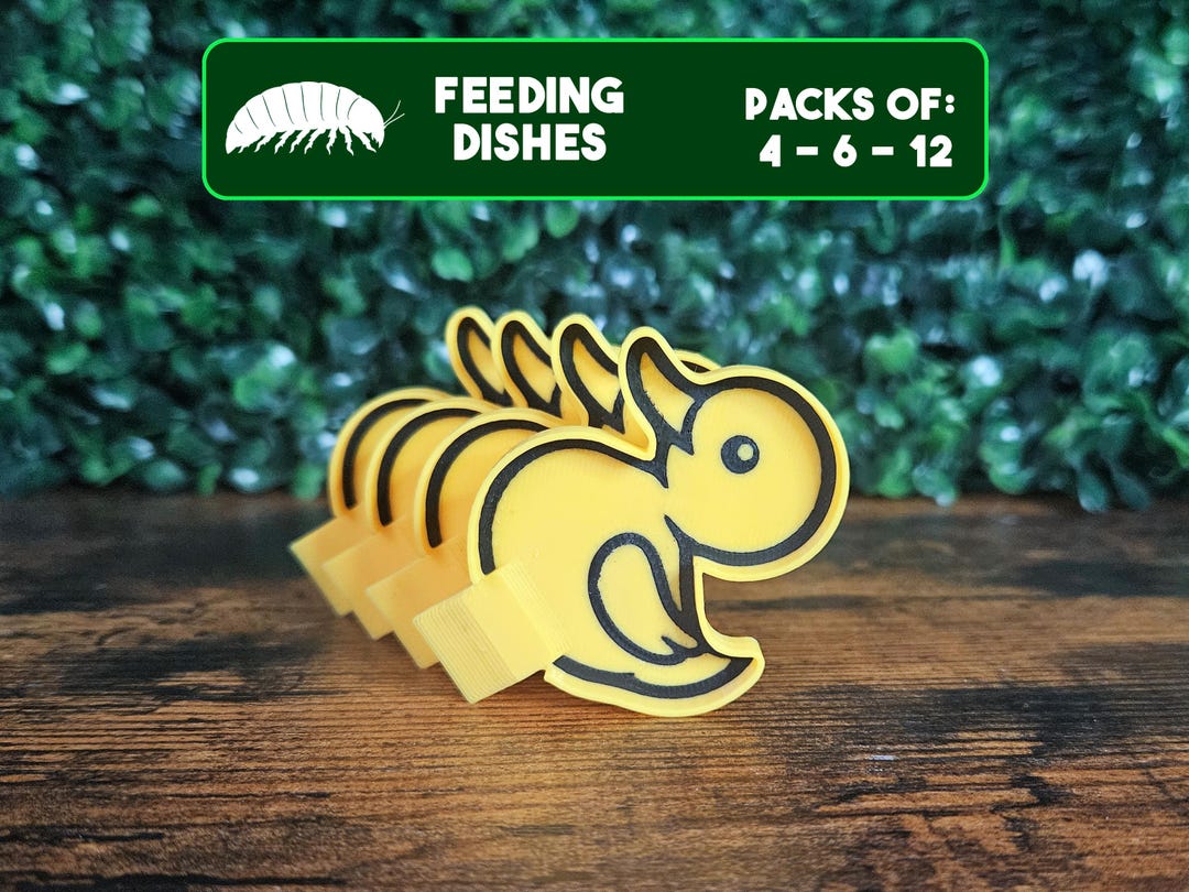 Rubber Ducky Isopod Feeding Dish, Bioactive Bug Supplies - Etsy