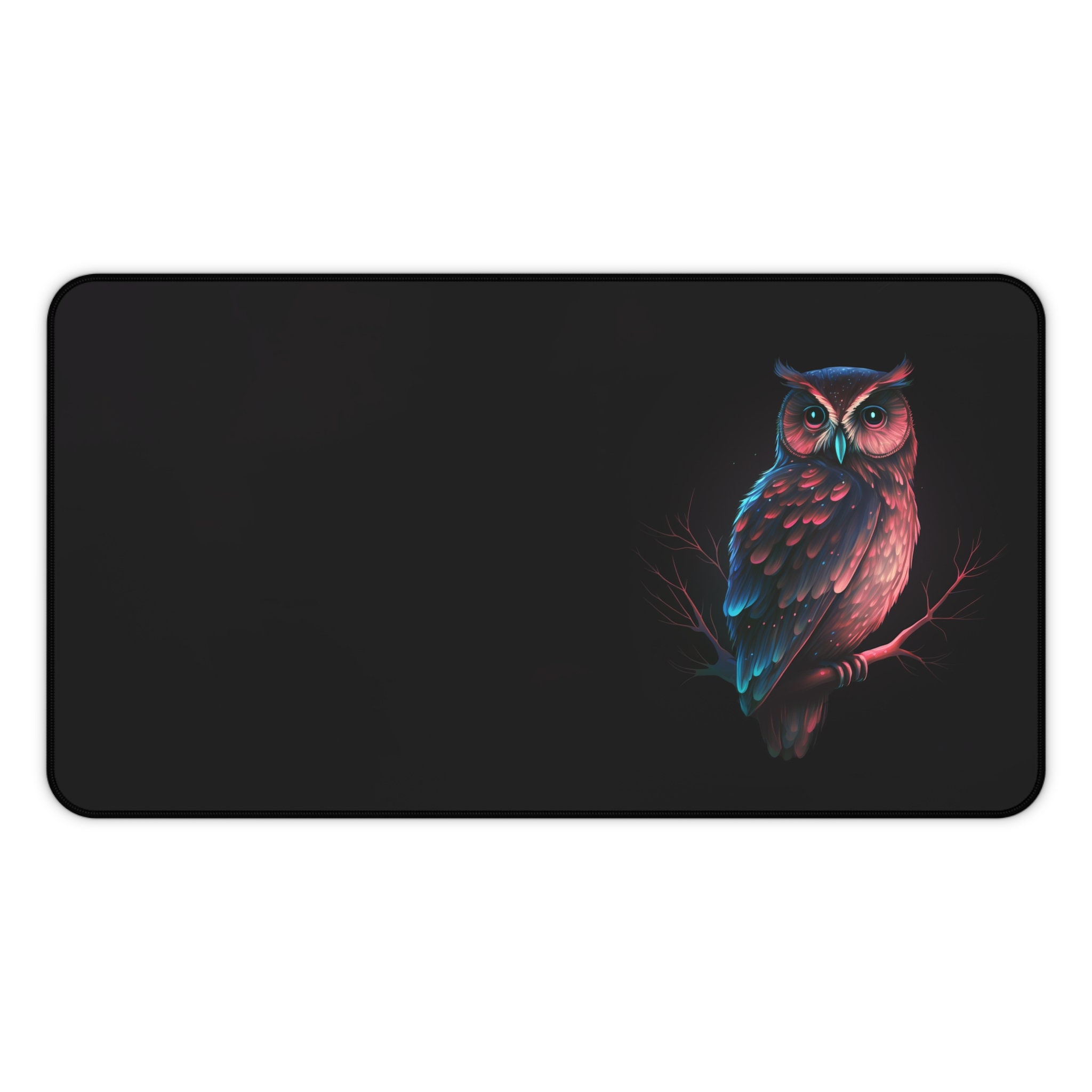 Night Owl Desk Mat, XXL Gaming Mouse Pad,cute Desk Decor,kawaii Desk ...