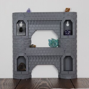 Medieval Castle Decorative Shelf • Fantasy Renaissance Home Decor • 3d ...