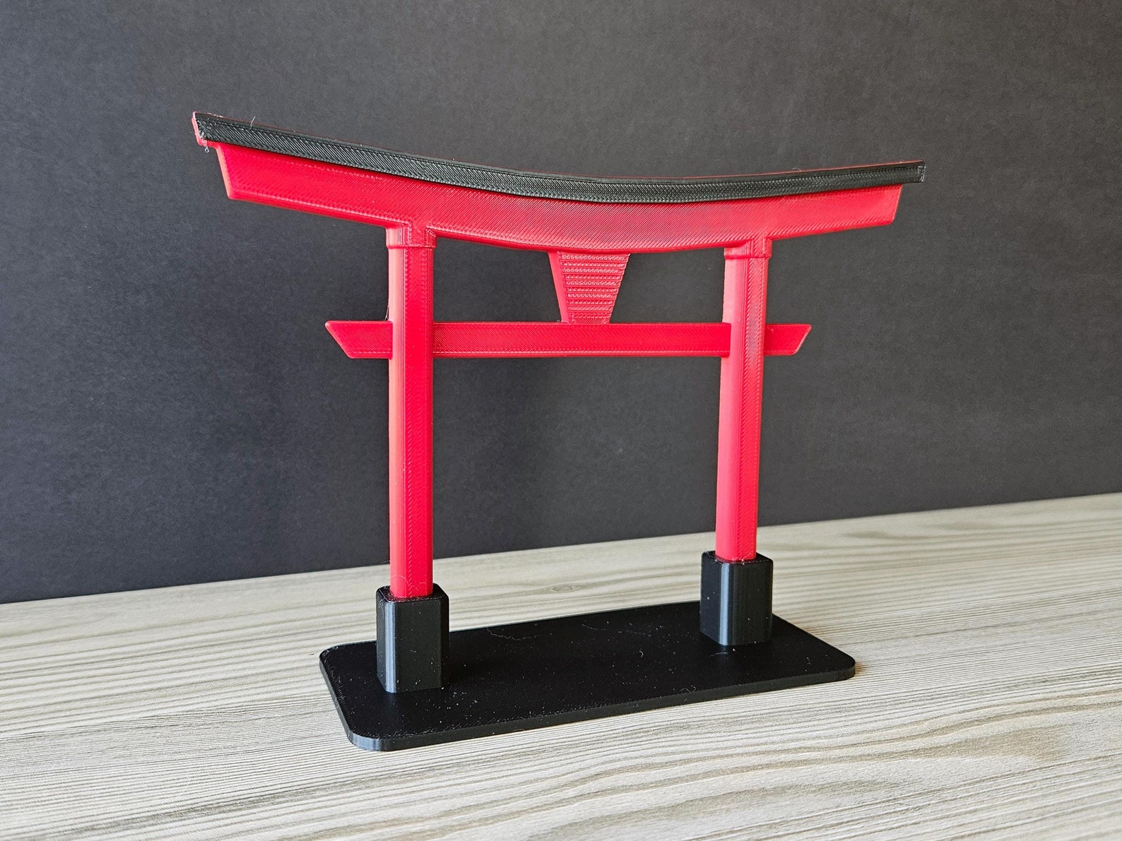Torii Gate Reptile Decor • Japanese Asian Themed Gecko Accessory • 3D ...