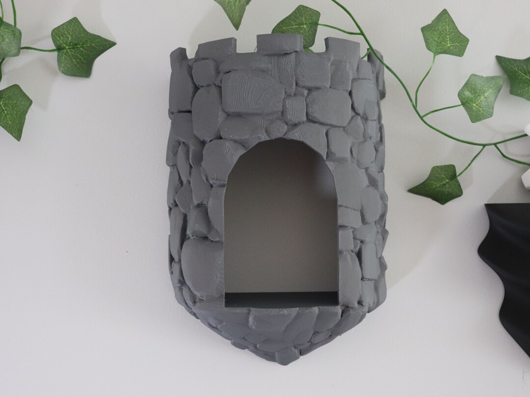 Medieval Tower Decorative Wall Shelf • Fantasy Renaissance Castle Home ...