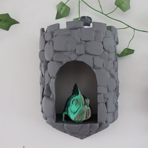 Medieval Tower Decorative Wall Shelf • Fantasy Renaissance Castle Home ...