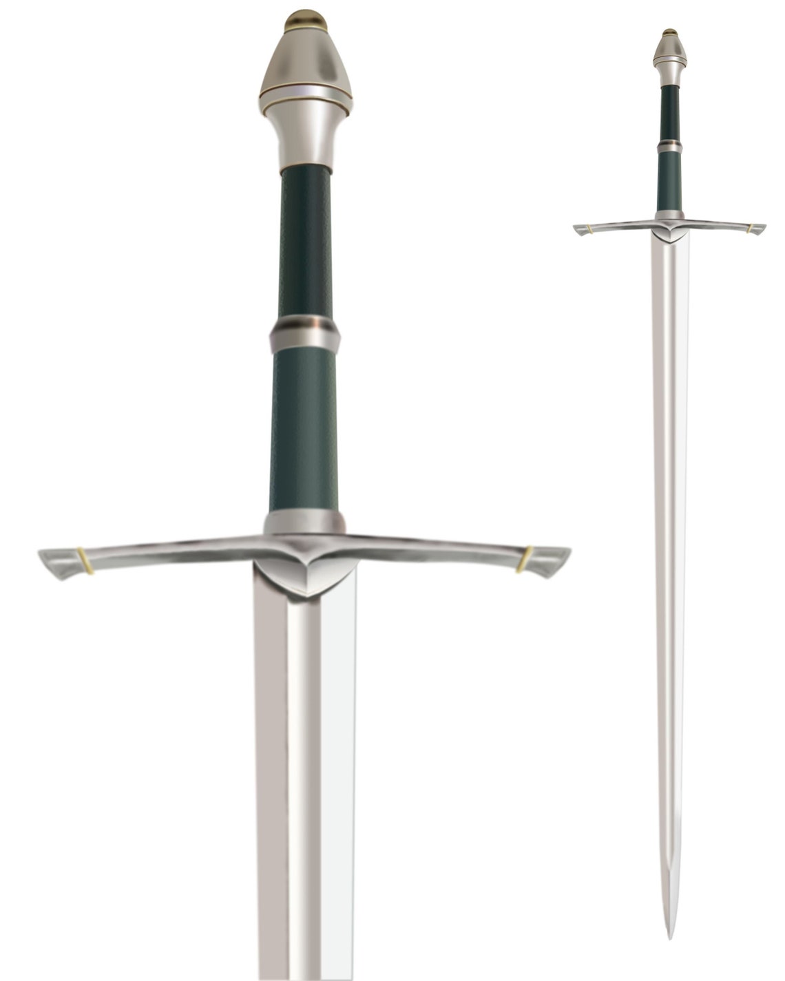 Strider Ranger Sword of Aragorn LOTR | Etsy