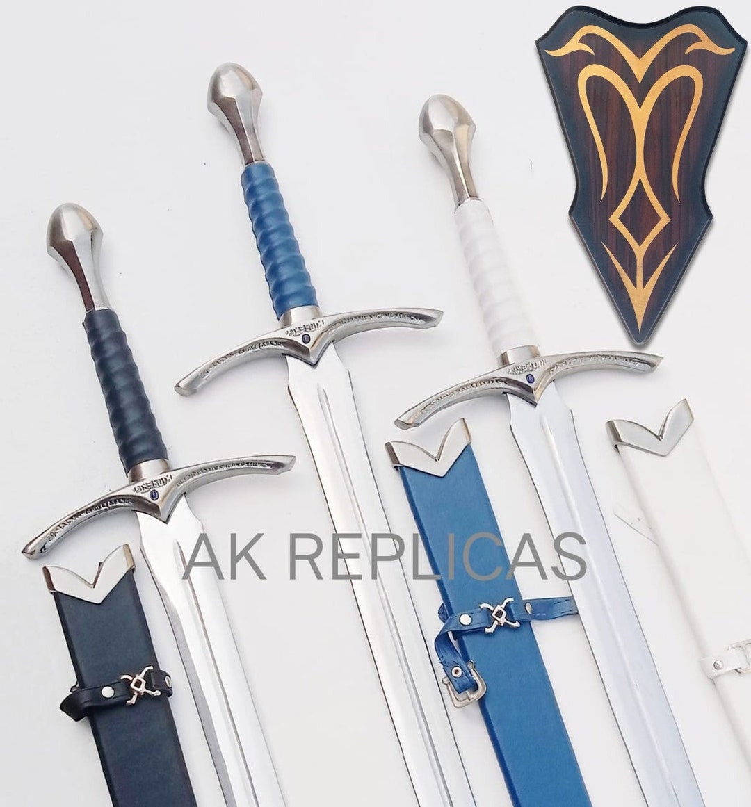 440 Forged Steel Glamdring Sword of Gandalf From Lord of the Rings ...