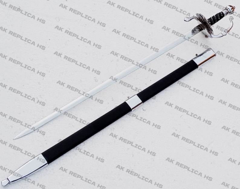 Full Tang 1095 Forged Steel Legend of Zorro Sword With Scabbard-zorro ...