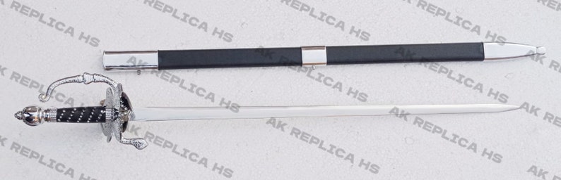 Full Tang 1095 Forged Steel Legend of Zorro Sword With Scabbard-zorro ...