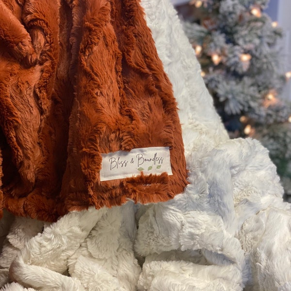 Rust and Grey - Etsy