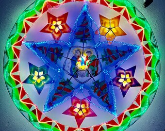 Filipino Parol Holy Family - Etsy
