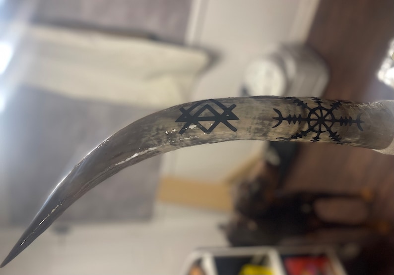 Drinking Horn, Traditional Drinking Horn, Viking Drinking Horn, Mead ...