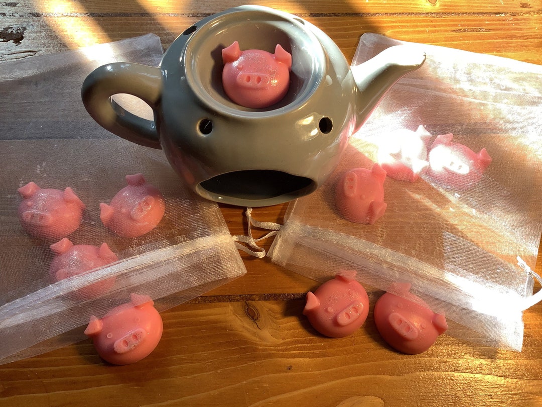 8 Pink Pig Wax Melts Scent Choices Highly Scented Very Fun & Very Cute ...