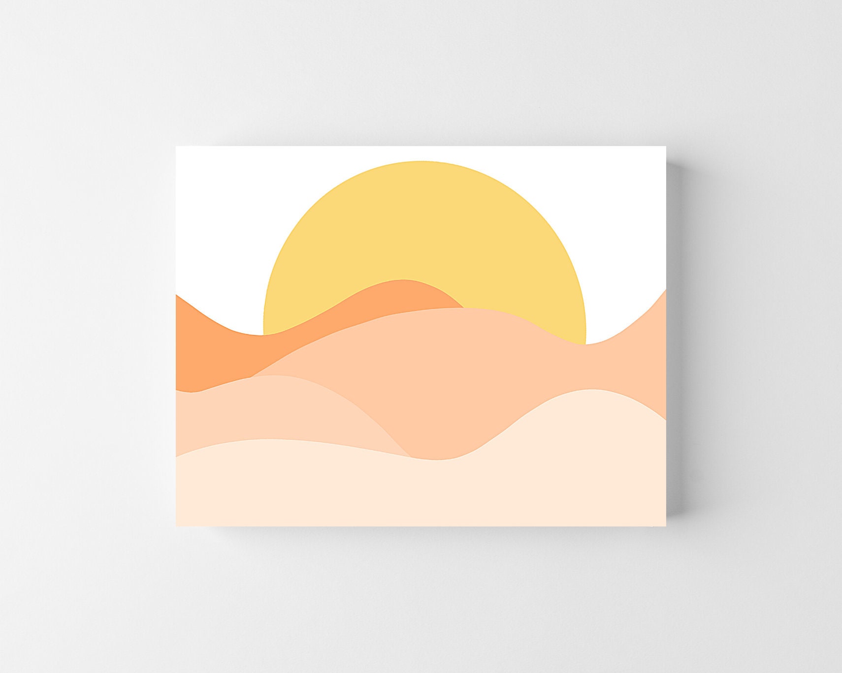 Sun Modern Art, Instant Download Art, Modern Art, Printable Wall Art ...