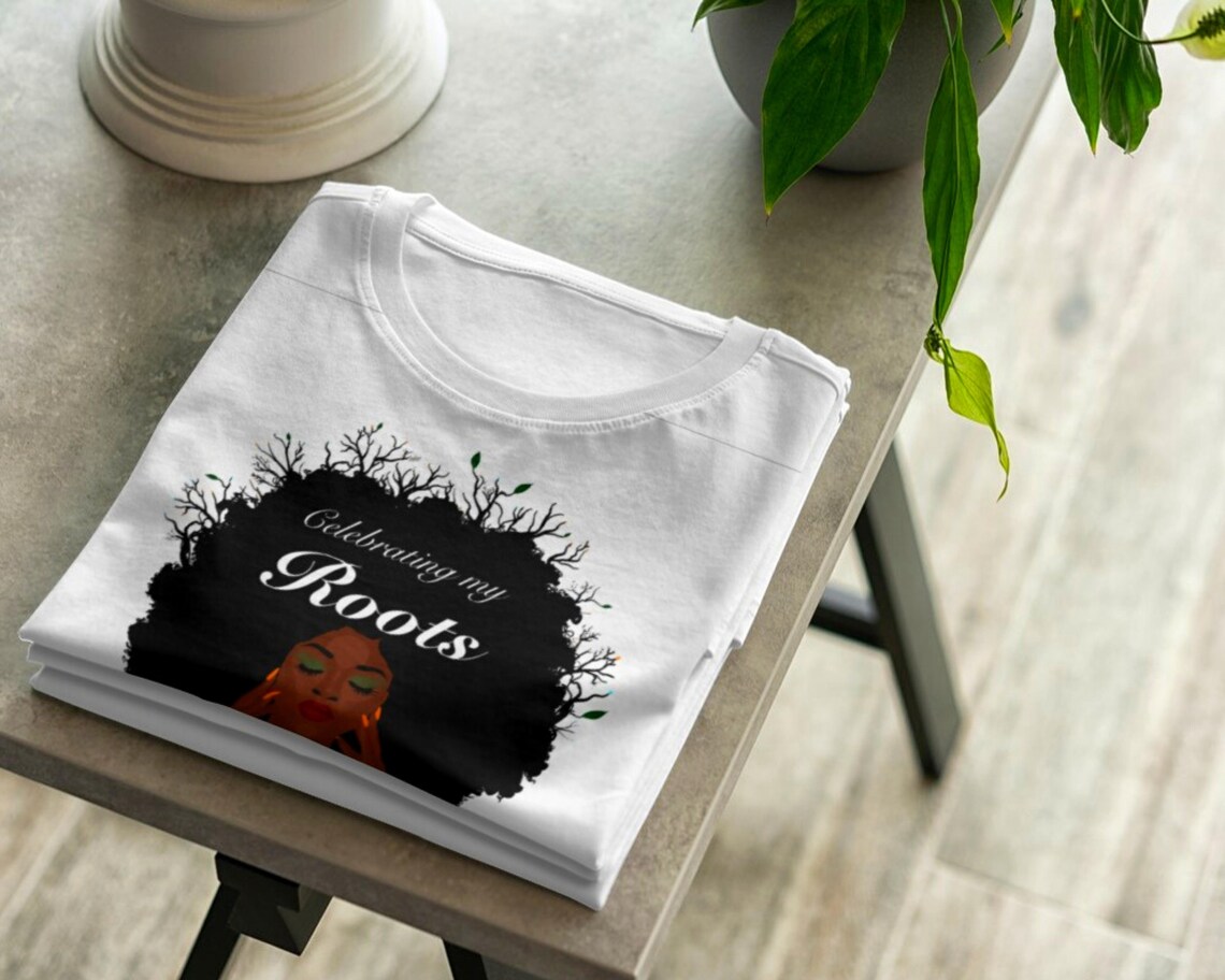 Celebrating My Roots Digital Download Png Black History Month | Etsy