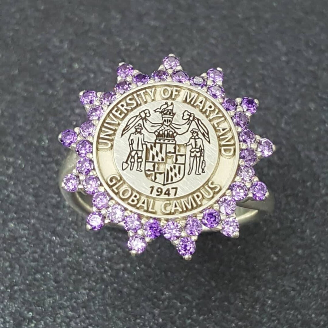 Graduation Rings Custom Class Ring Signet Rings College - Etsy