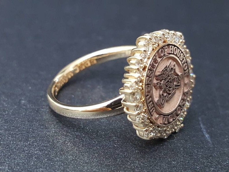Custom Class Ring for Women Graduation Ring College Ring - Etsy