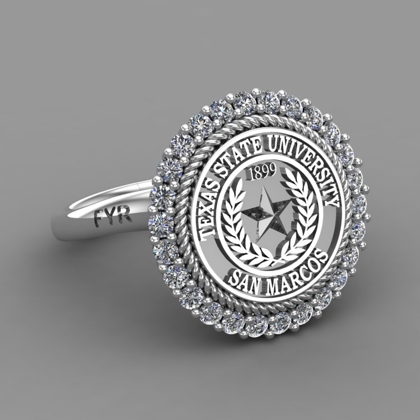 Custom Class Ring University College School Rings for Women - Etsy