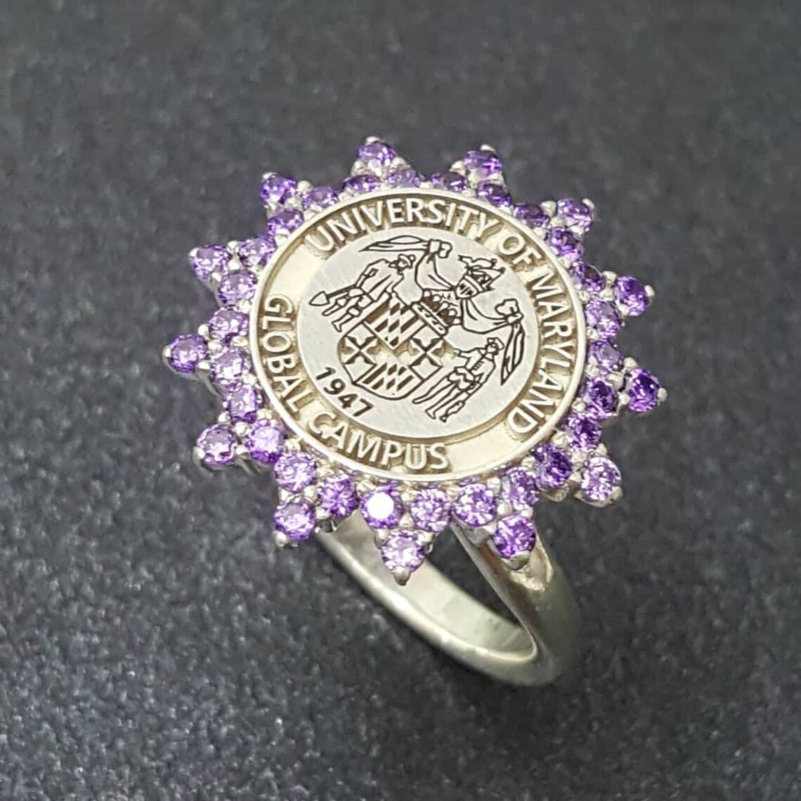 Graduation Rings Custom Class Ring Signet Rings College - Etsy