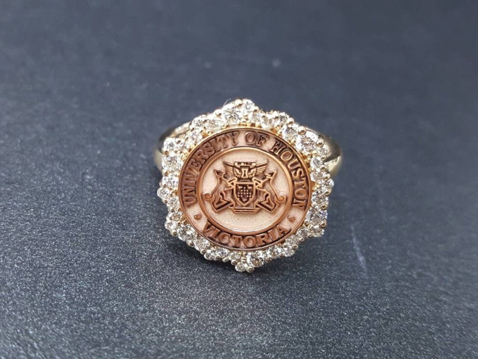 Custom Class Ring for Women Graduation Ring College Ring - Etsy